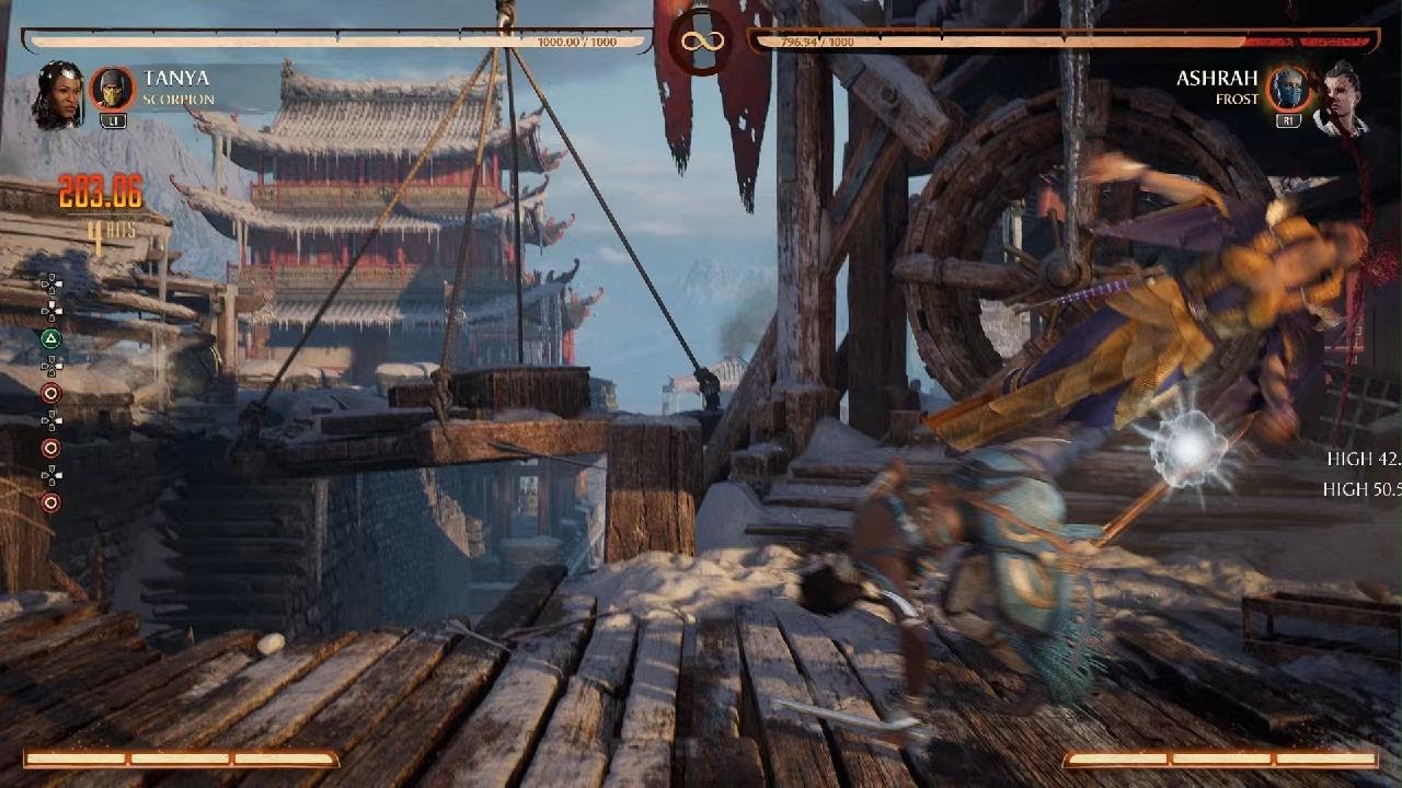 MK1 Tanya Solo Corner BNB 1 (easy) meterless - YouTube