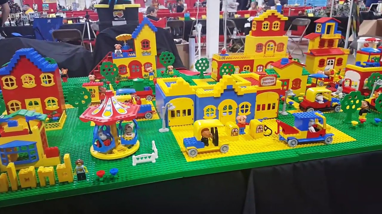 Fabuland Town Moc 2019. Philly Brickfest. Lego - YouTube