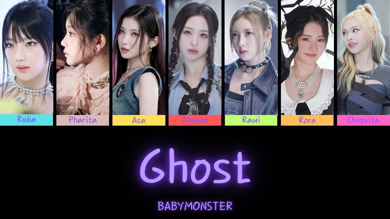 Ghost - BABYMONSTER | Color Coded Lyrics - YouTube