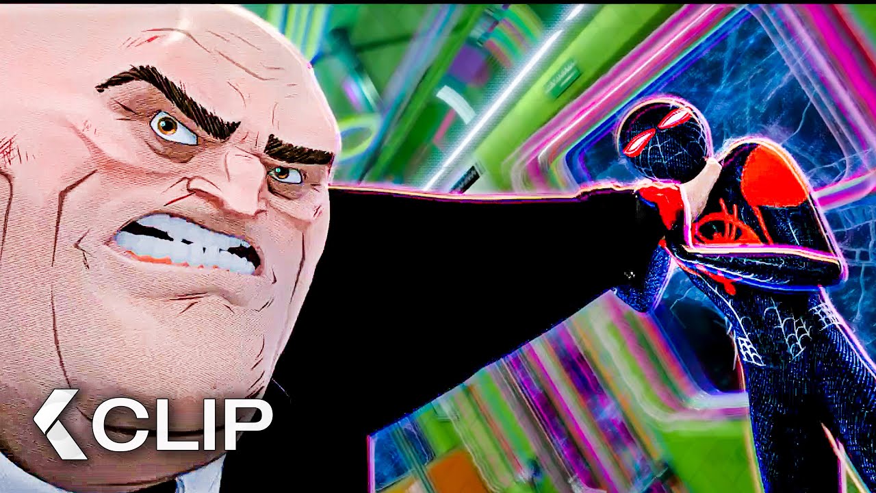 Spider-Man vs. King Pin INTENSE Final Fight Scene - SPIDER-MAN: Into ...