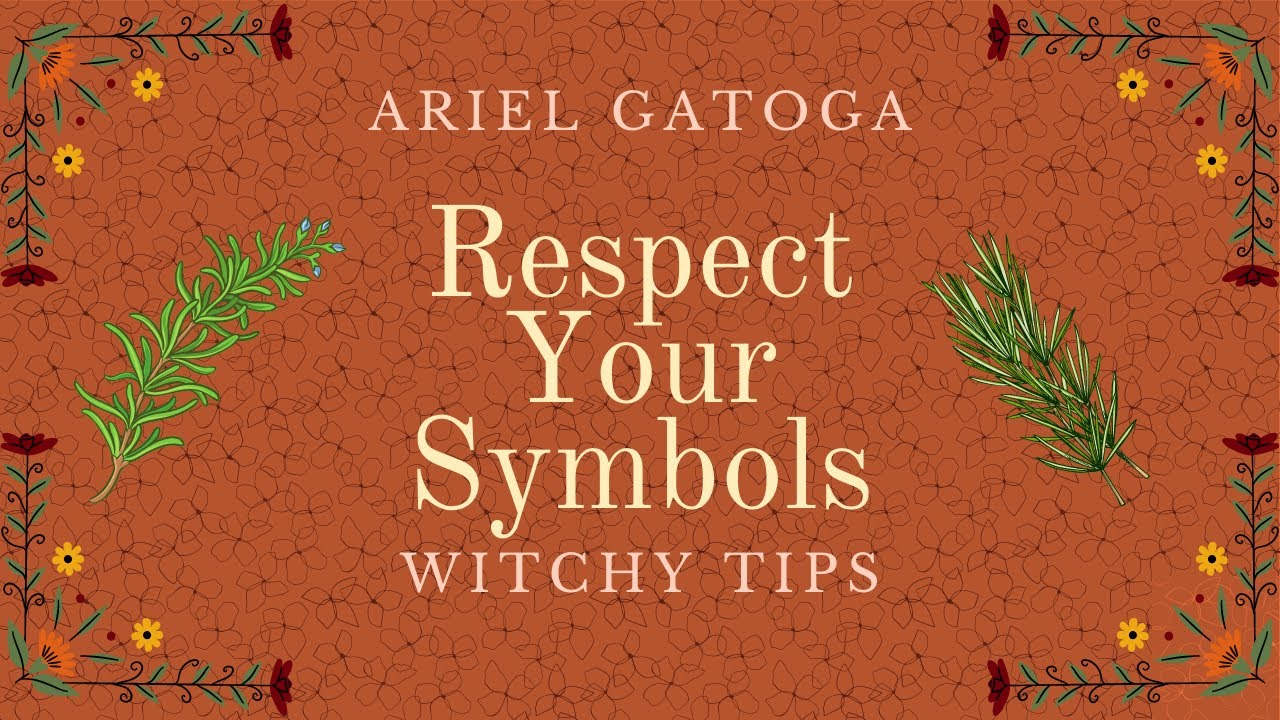 Respect Your Symbols in Magick - Witchy Tips from Ariel - YouTube