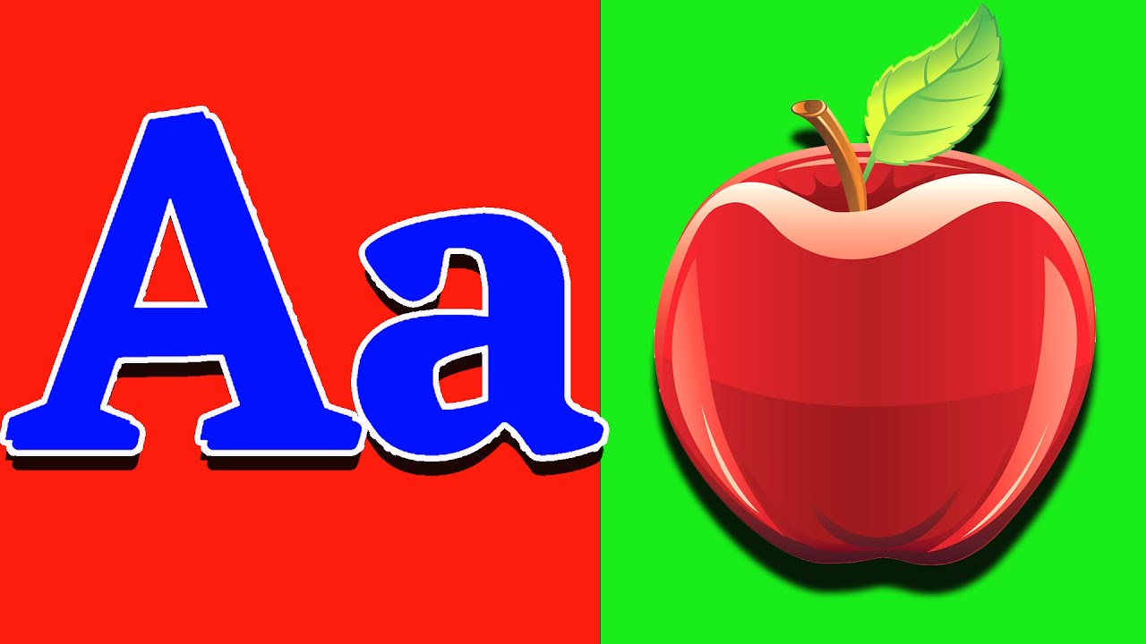 A for apple B for bat | Phonics sound | abcd learning | alphabet learn ...