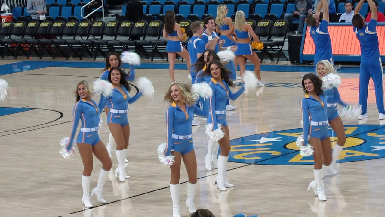 UCLA Dance Team Pregame UCLA vs Utah 1/11/2018 - YouTube