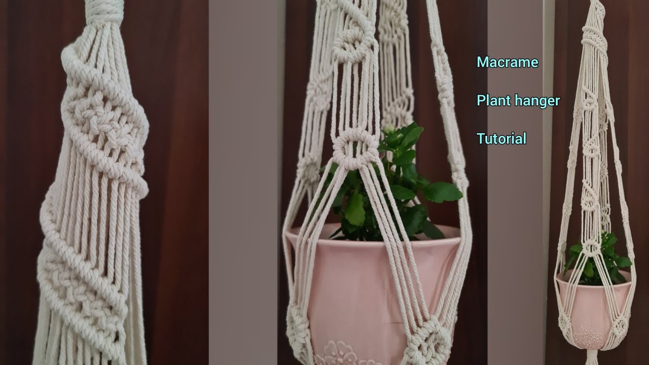 Macrame plant hanger Macrame wall hanging Macrame design Macrame wall ...