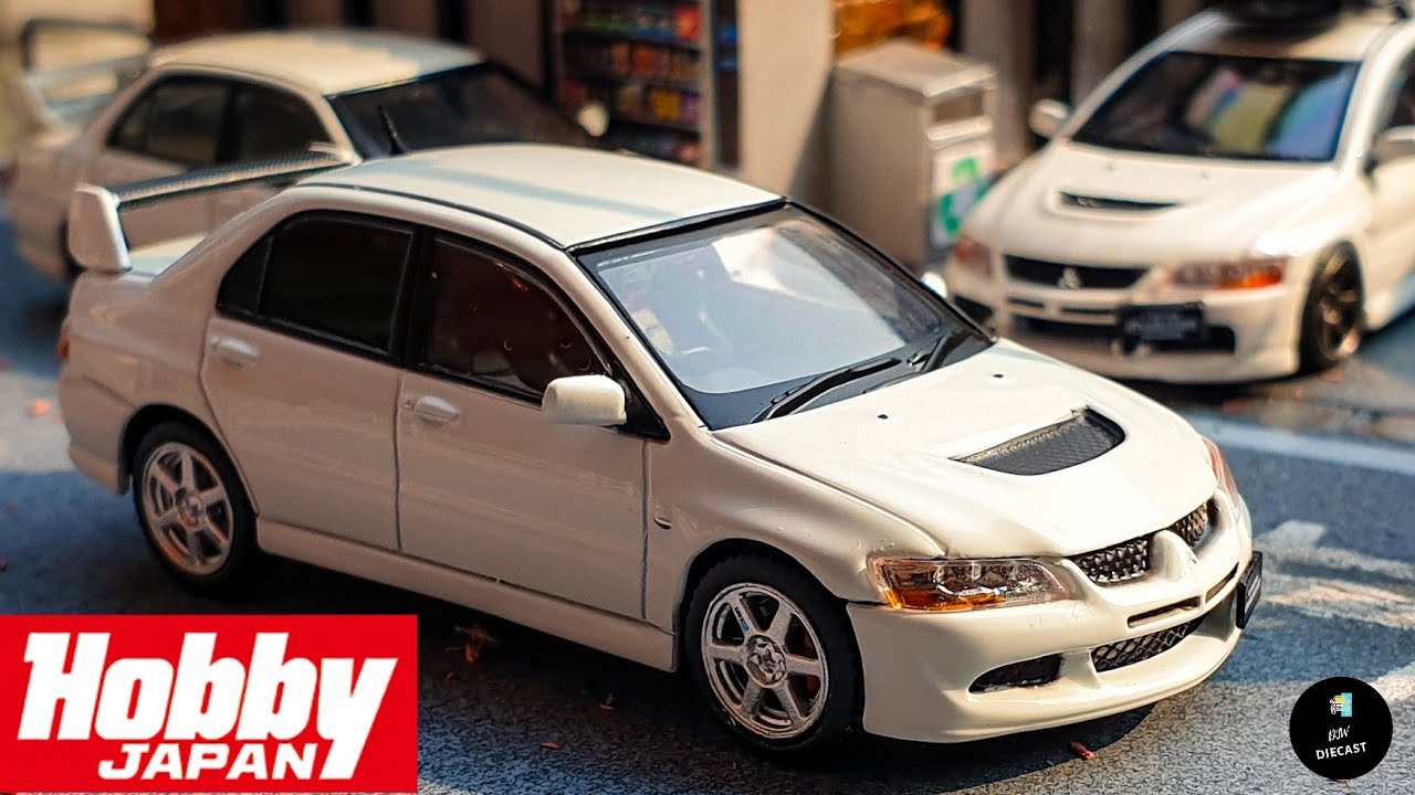 Mitsubishi Lancer Evolution VIII by Hobby Japan | UNBOXING and REVIEW ...