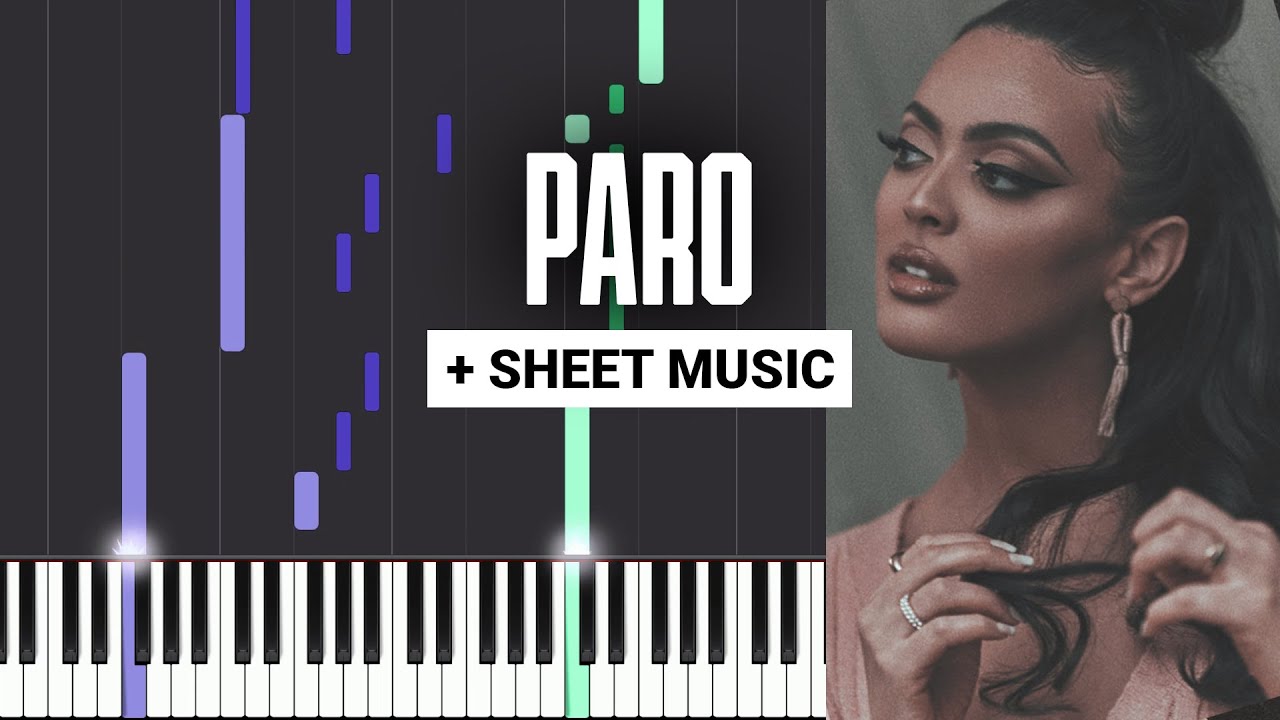 Paro - NEJ' - Piano Tutorial + MIDI - YouTube