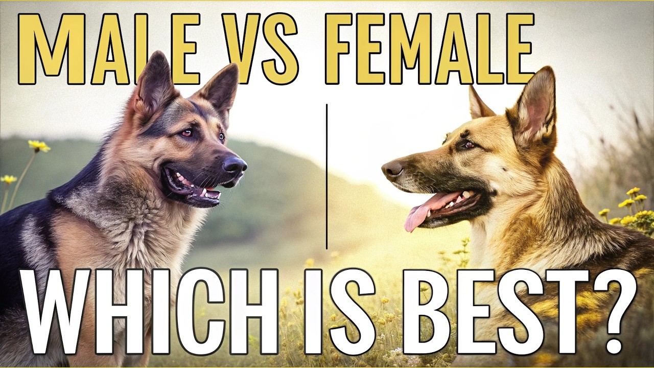 Male vs Female German Shepherd 🐕 Which Is Best for You? - YouTube