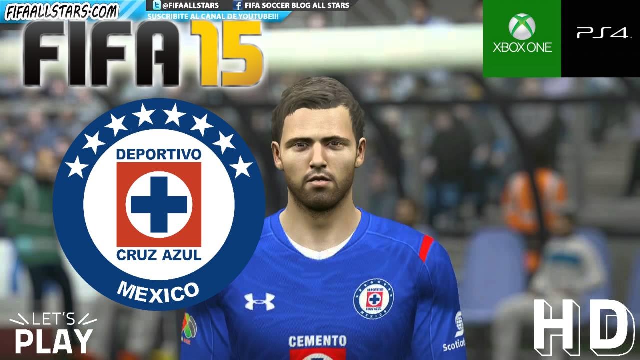 FIFA 15 Cruz Azul Caras / Faces - YouTube