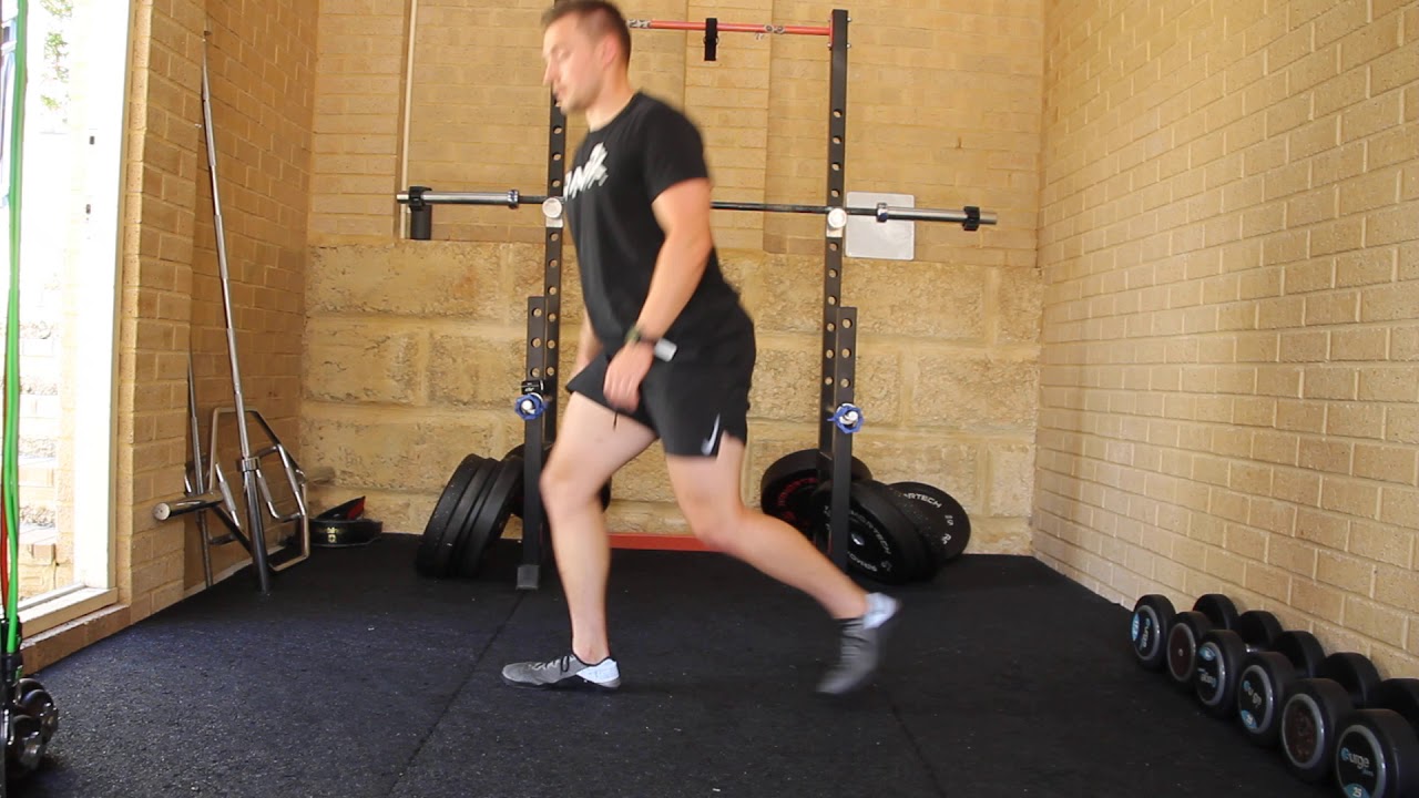 Static Split Squat - YouTube