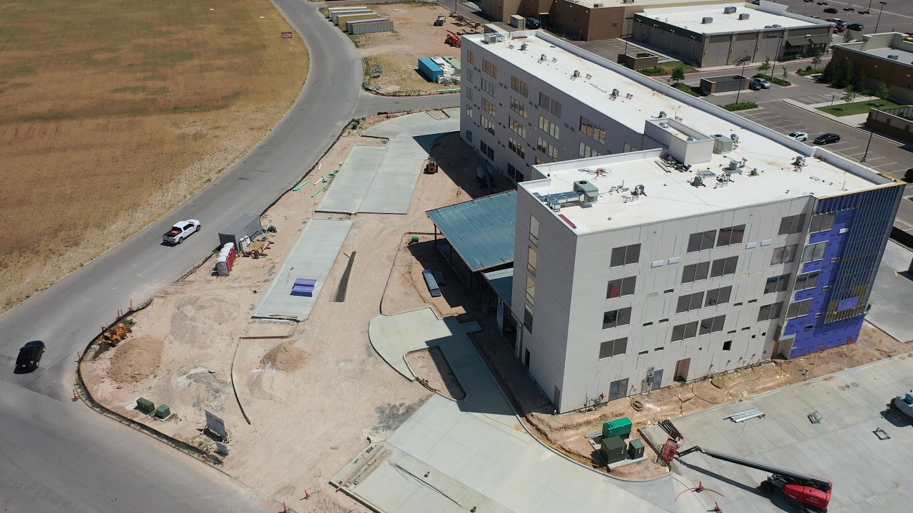 Lubbock Aloft Construction 05 17 2020 - YouTube