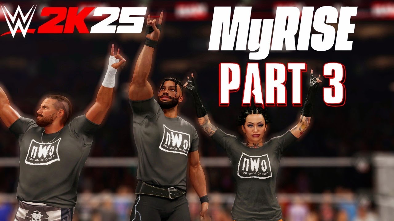 The NWO Returns! | WWE 2K25 My Rise Part 3 - YouTube