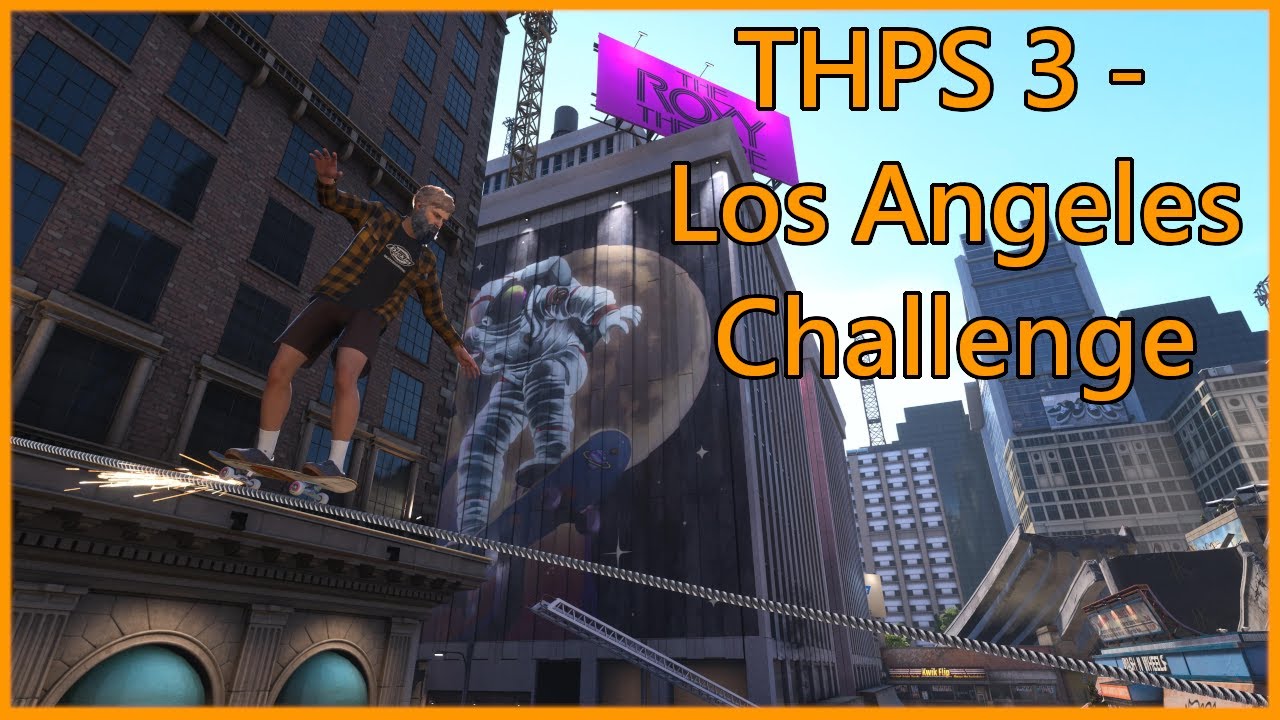 Los Angeles "Map Ref" Challenge - THPS 3+4 - YouTube