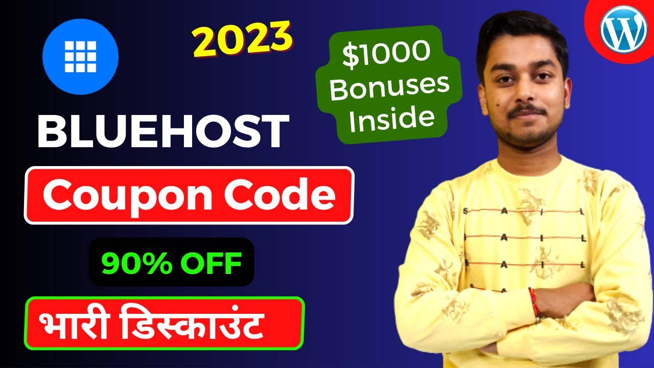 Bluehost Coupon Discount Code 2023 - How to Get Maximum Discount for ...