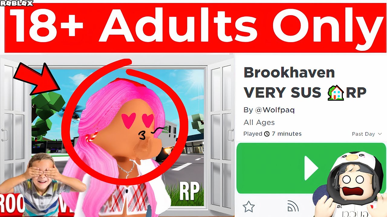 AKU MENEMUKAN GAME ROBLOX BROOKHAVEN PALING SUS DAN INI YANG TERJADI ...