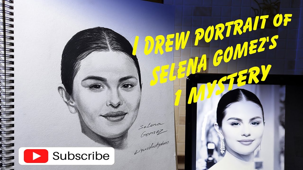 Unlock Your Artistic Skills : Learn How to Draw Selena Gomez's Portrait ...