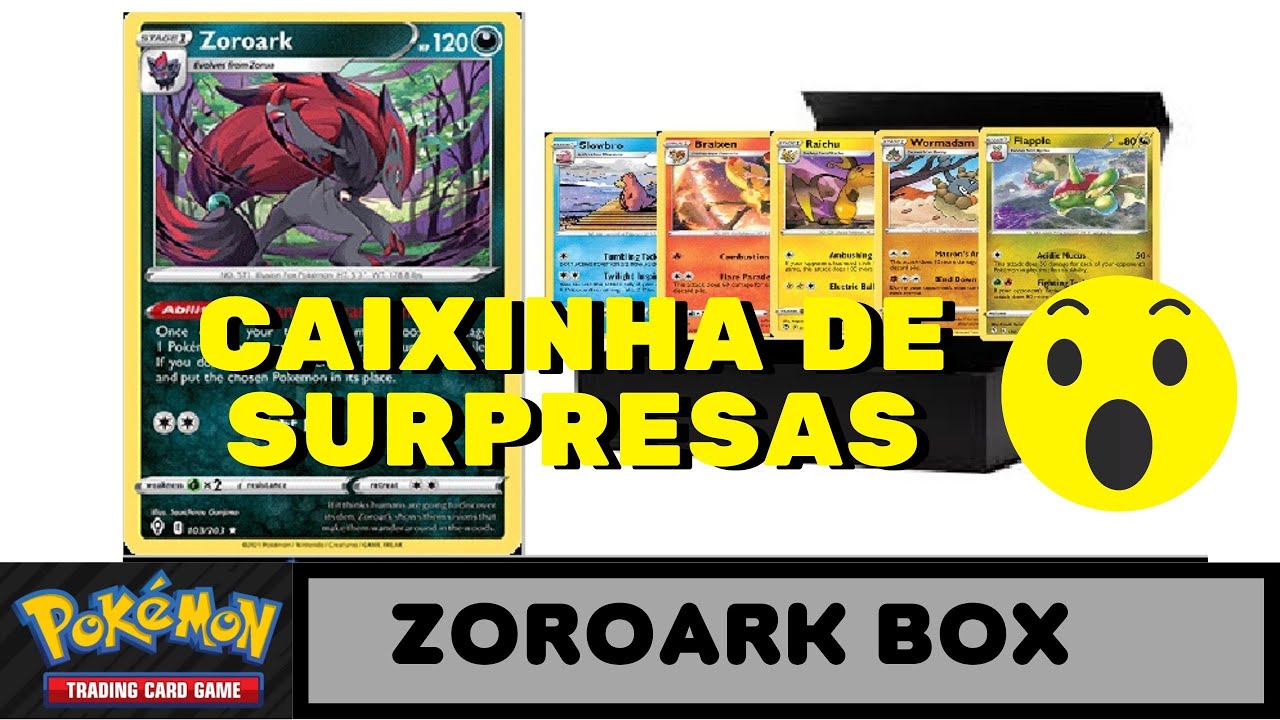 Pokémon TCG Deck: Zoroark Box - Silver Tempest #pokemon #SilverTempest ...
