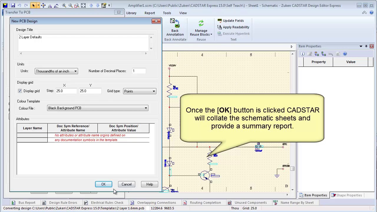 CADSTAR - Schematics Transfer to PCB - YouTube