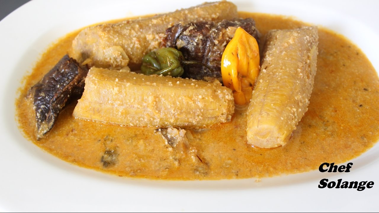 Bananes Plantains Malaxées (Topsi Banana) Cuisine Camerounaise - YouTube