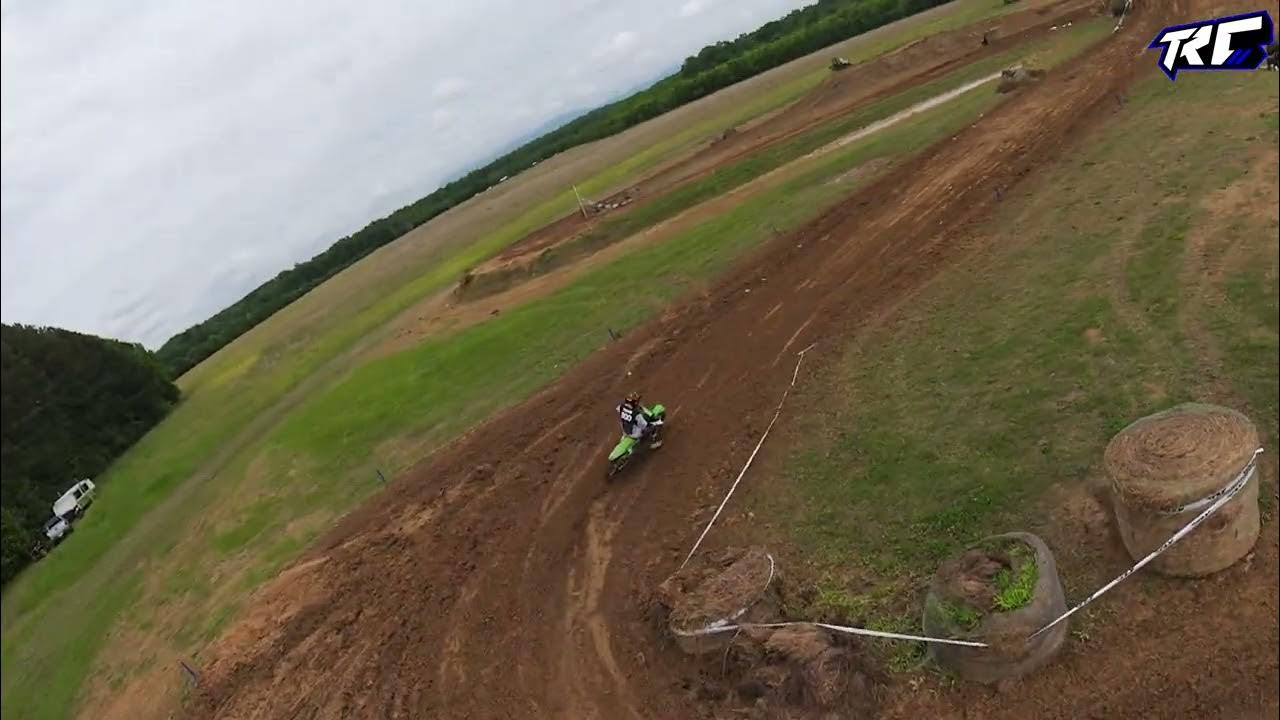 Lazy River MX Pro Sport Loretta Lynn's Area Qualifier Raw Drone Footage - YouTube