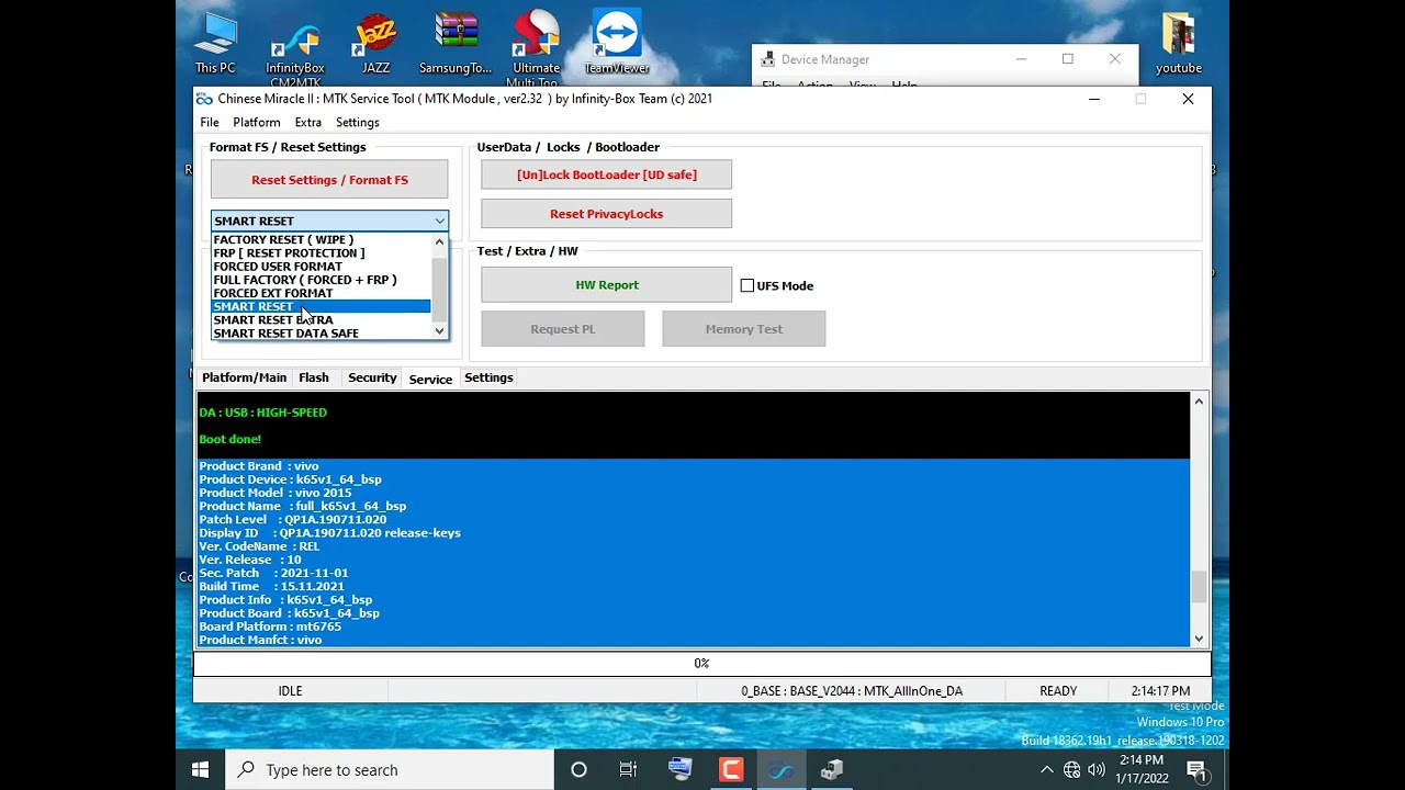 Vivo Y1s vivo 2015 Pattern Unlock Frp Bypass Cm2 - YouTube