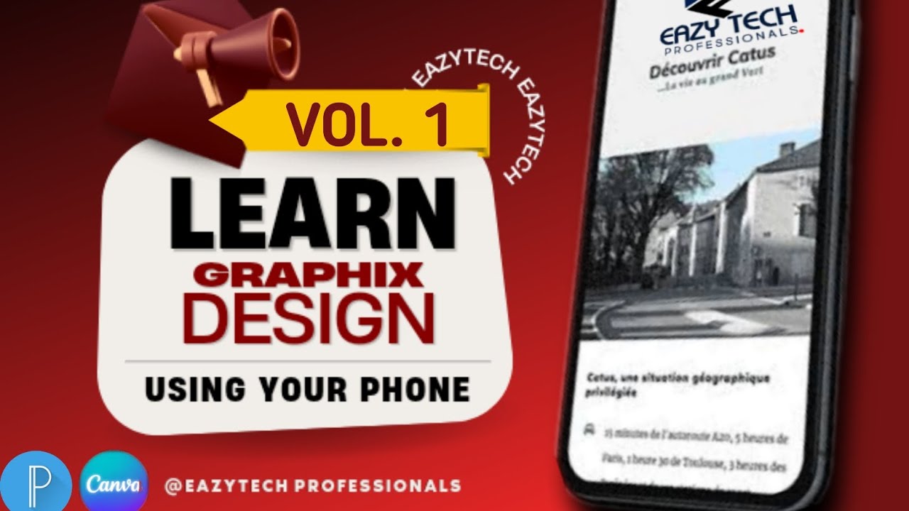 PIXELLAB MOBILE PHONE GRAPHIC DESIGN - YouTube