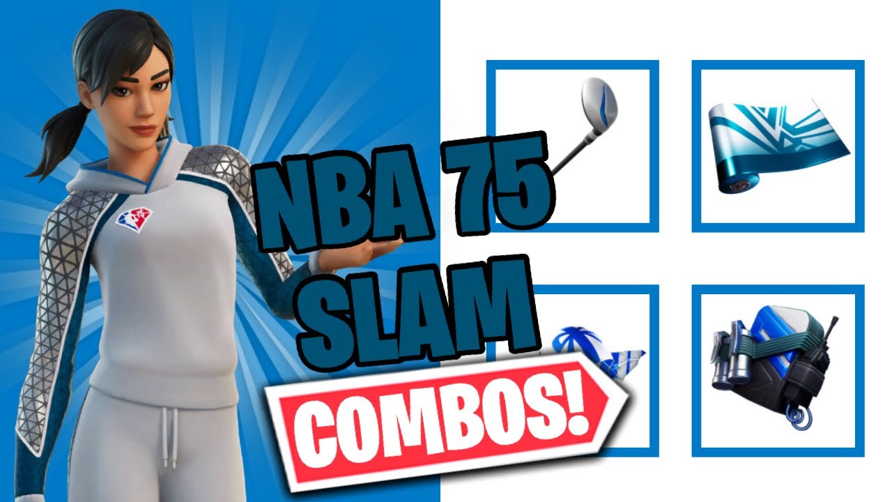 NBA 75 SLAM | FORTNITE SKIN REVIEW - YouTube