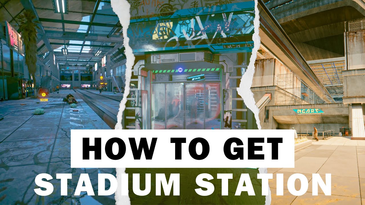 How To Get Pacifica Stadium Station | Cyberpunk 2077 - YouTube