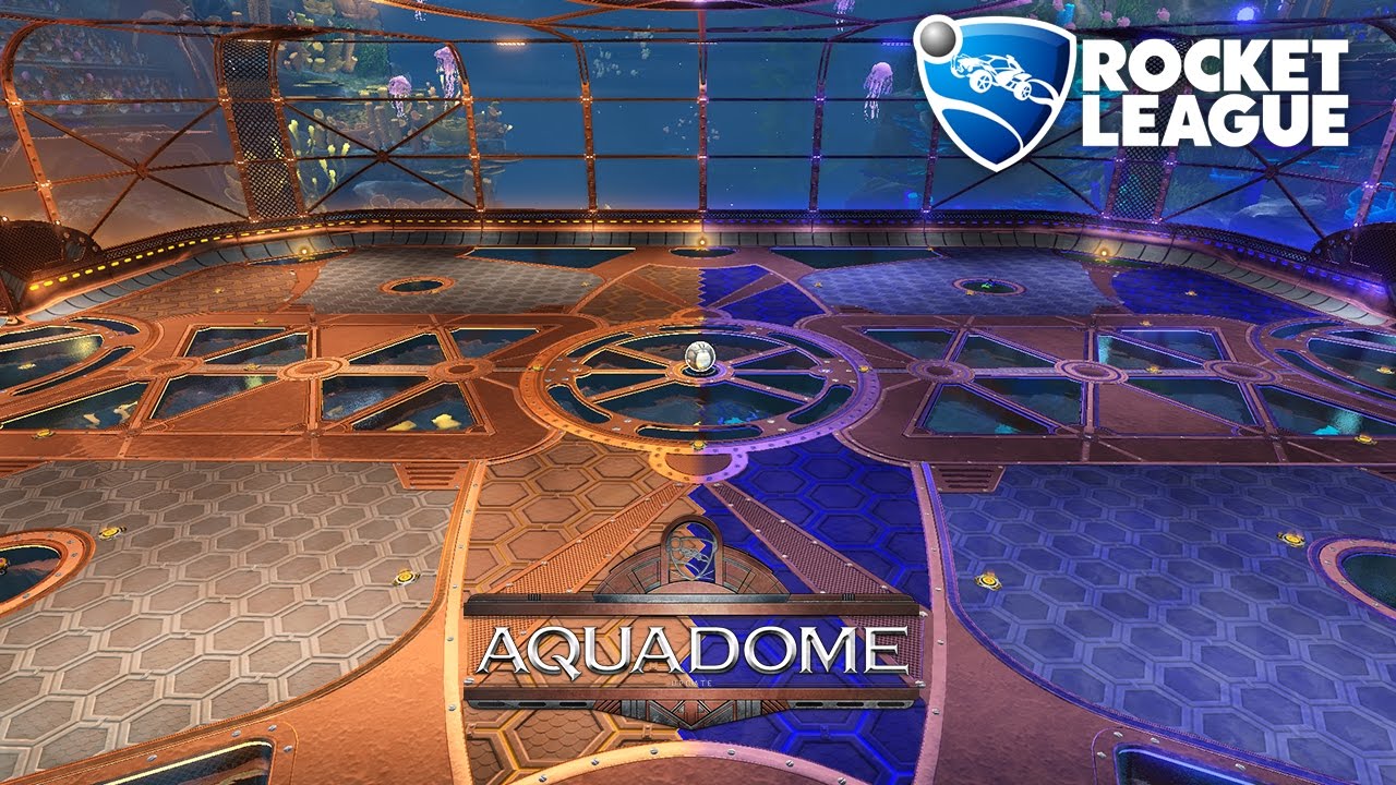 Rocket League - Aquadome Gameplay /w Ruben (and i got really pissed ...