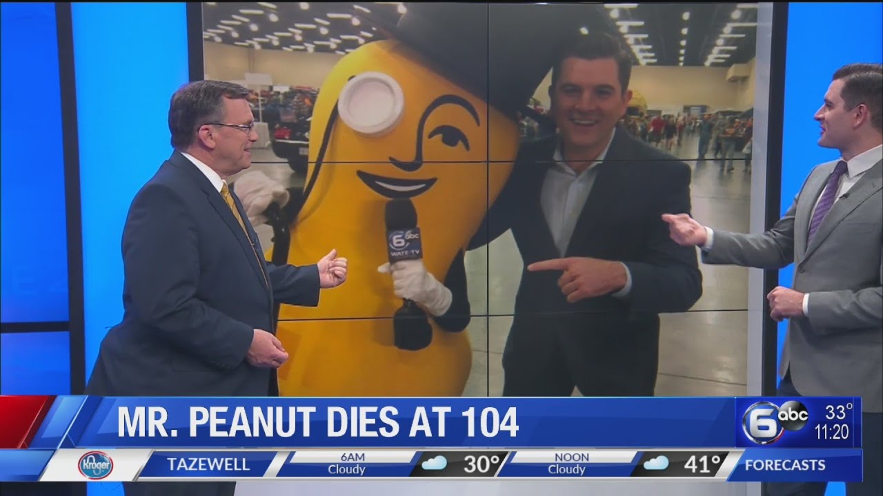 Mr. Peanut dies at 104 - YouTube