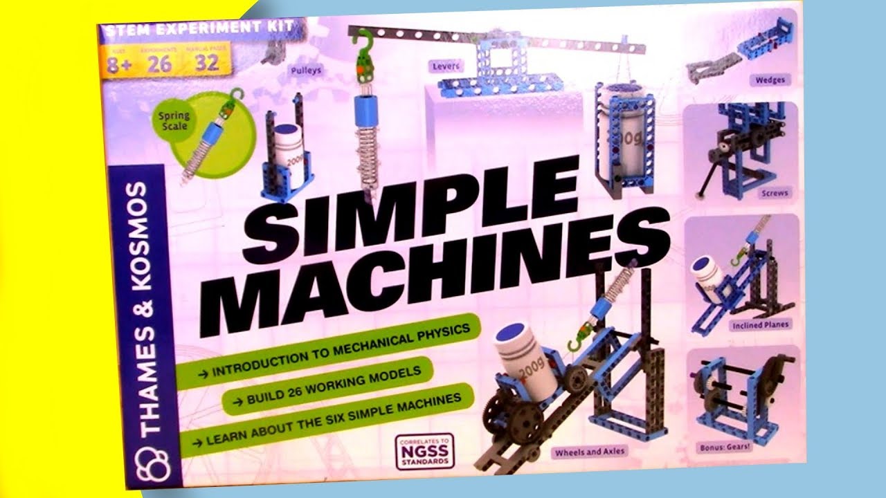 Simple Machines - STEM Toy Review - Thames & Kosmos - YouTube