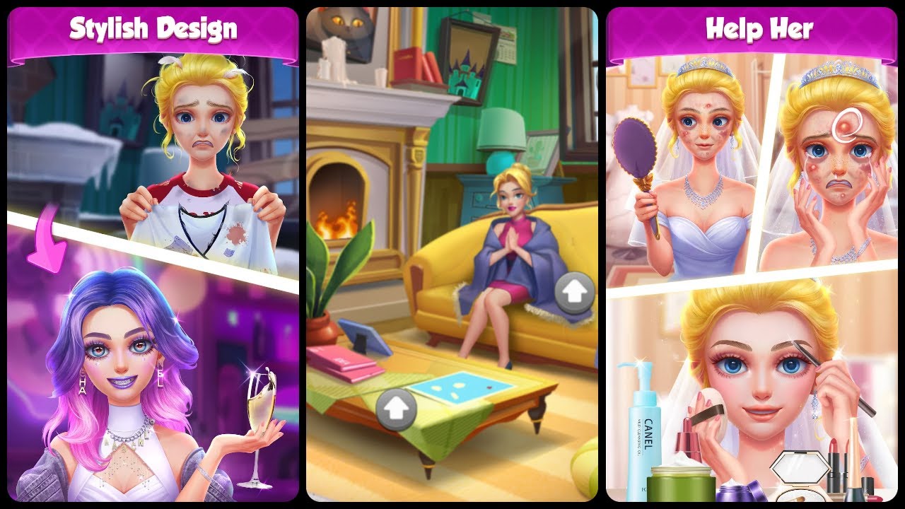 Makeover Story: Coin & Puzzle Mobile Game | Gameplay Android - YouTube