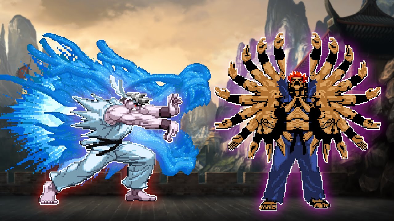 DRAGON RYU VS OROCHI AKUMA - YouTube