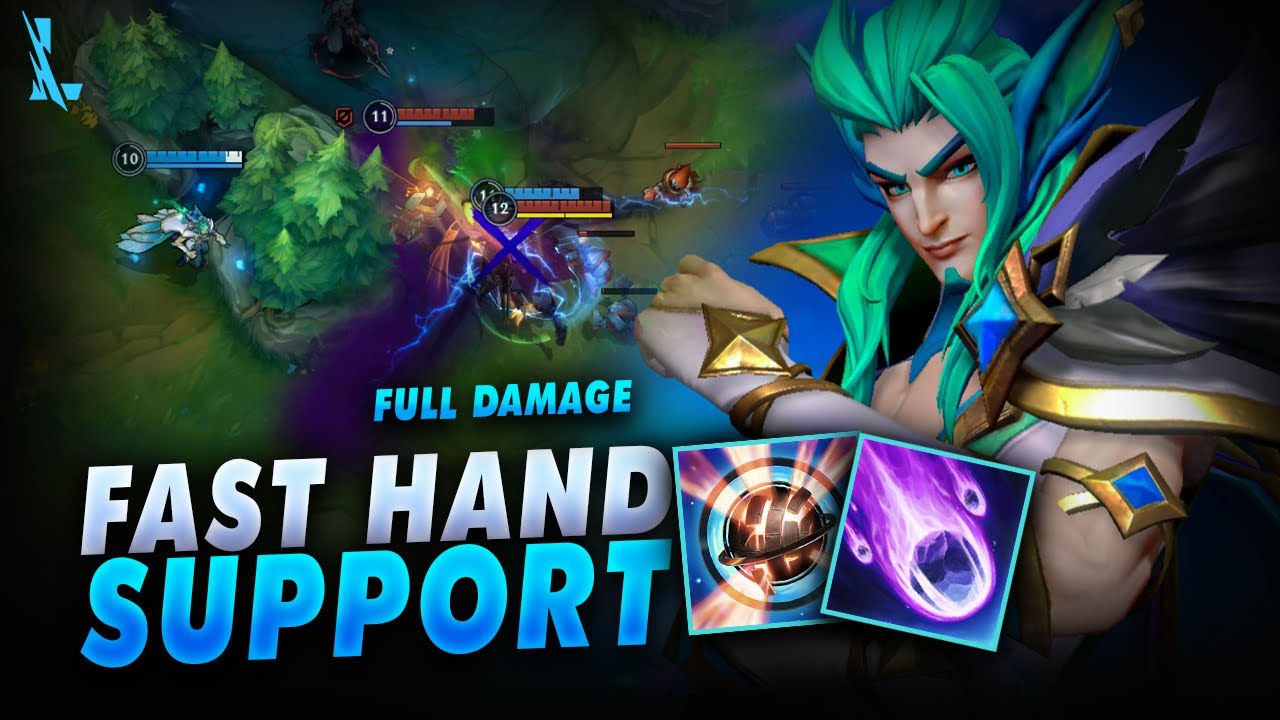 Khusus Fast Hand, Rakan Support Full AP Damage - Redeem Star Guardian ...