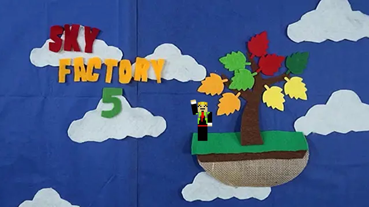 Sky Factory 5 - Now in Full Colour! - YouTube