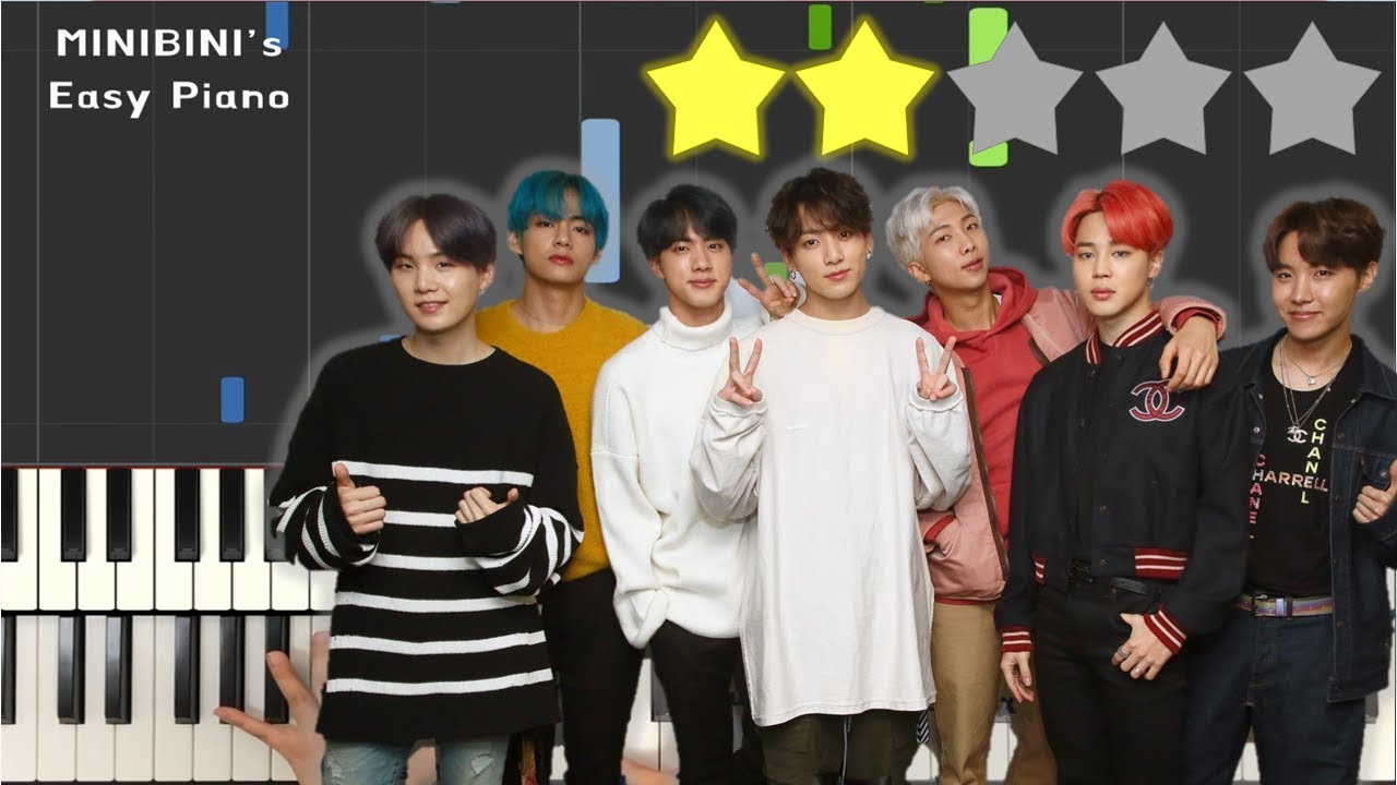 BTS (방탄소년단) - 2! 3! (둘! 셋! (그래도 좋은 날이 더 많기를)) 《Piano Tutorial ...