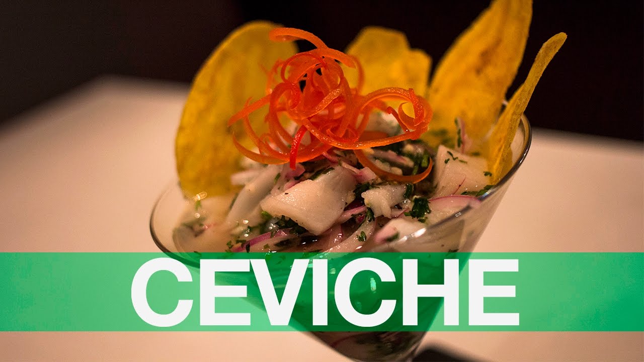 Cómo hacer Ceviche - Chef Andrés Rueda - YouTube