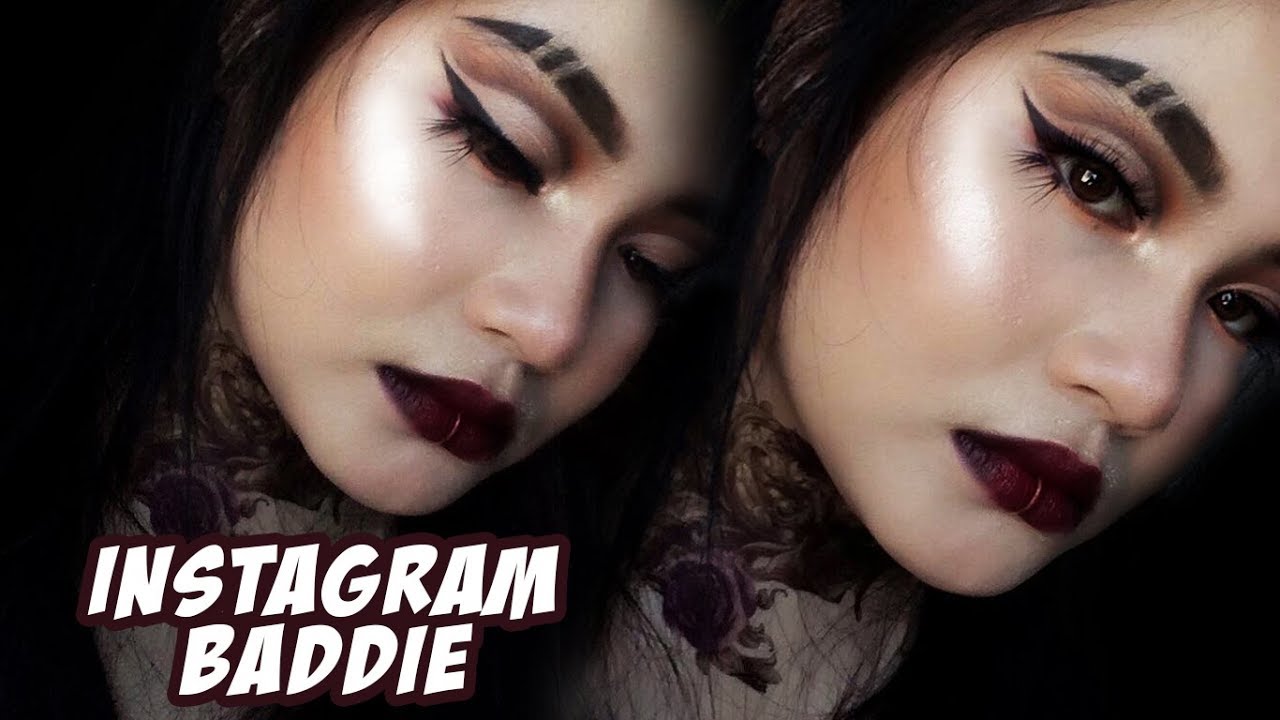 Pinay Instagram Baddie Makeup Tutorial | Philippines (buma-baddie HAHA ...