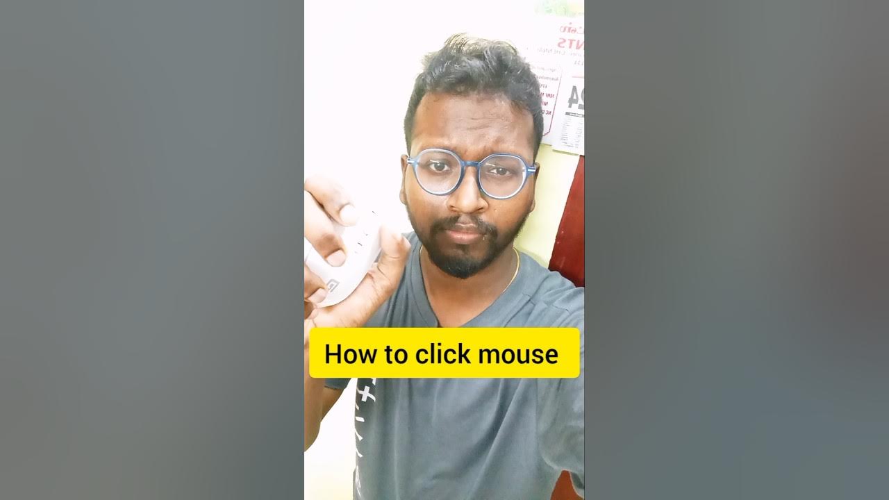 How to click mouse🤗 - YouTube