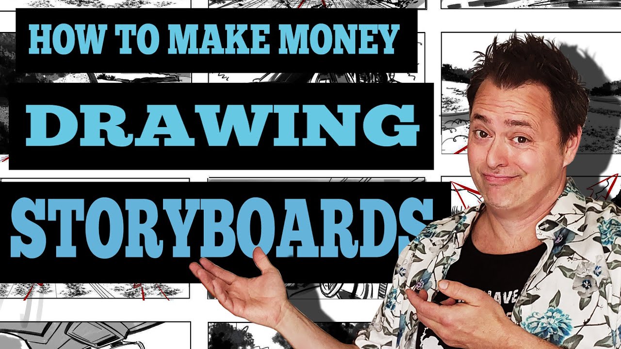 How to make BIG money drawing commercial storyboards! - YouTube