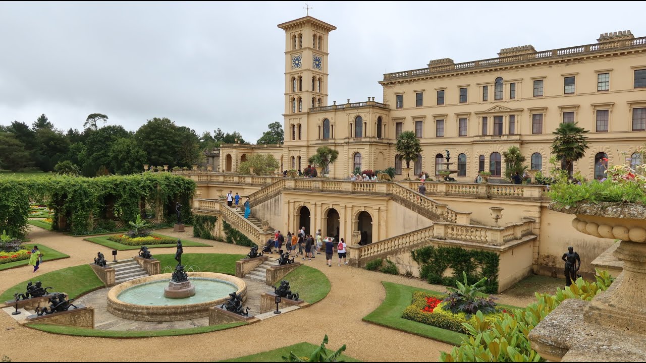 Tour of Queen Victoria's Home Osbourne House Isle Of White . English ...