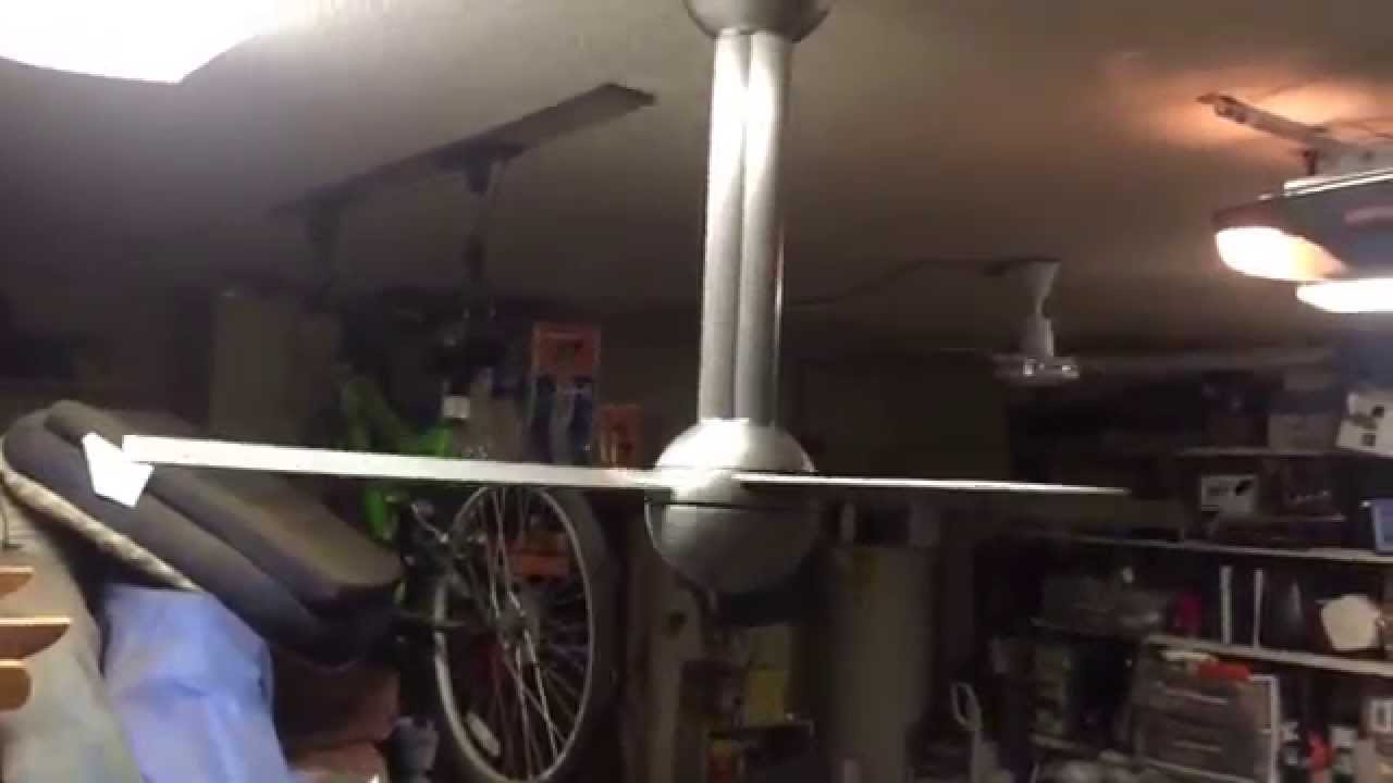 Ball fan "stratos" Beverly hills fan co - YouTube