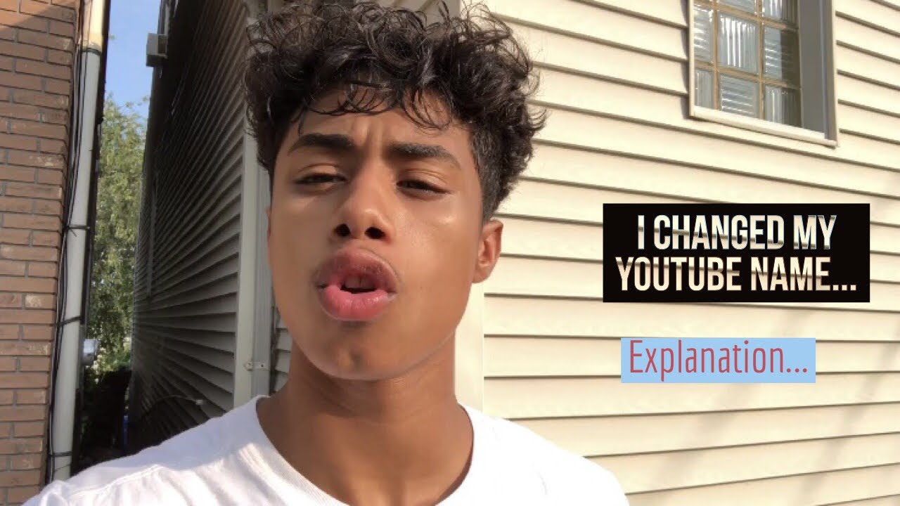 THE REAL REASON WHY I CHANGED MY YOUTUBE NAME.. - YouTube