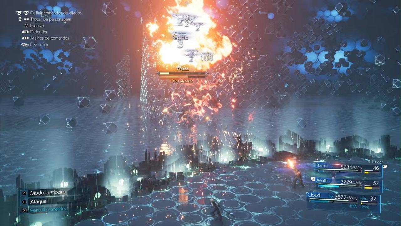 Weiss DLC Boss FINAL FANTASY VII REMAKE - YouTube