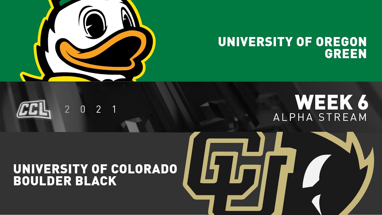 Oregon Green vs CU Black | CCL 2021 | Week 6 - YouTube