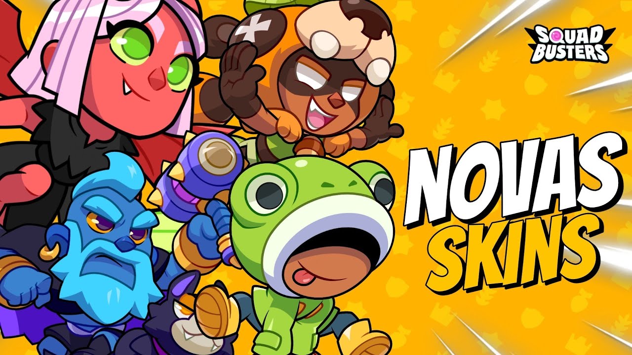 VALES ESTILO E TODAS AS NOVAS SKINS DO SQUAD BUSTERS ! - YouTube