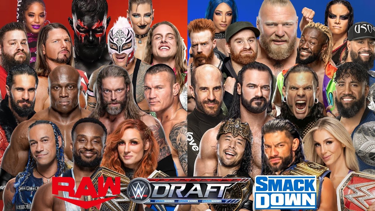 WWE DRAFT 2021 FULL RESULTS - YouTube