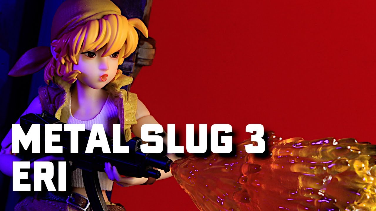 Metal Slug 3 - Eri Kasamoto - Tunshi Studios Action Figure Review - YouTube