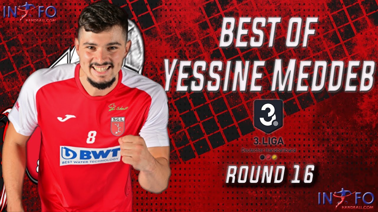Best Of Yessine Meddeb #SG_Leutershausen #3_Handball_Liga_Der_Männer #round_16 2022_2023 - YouTube