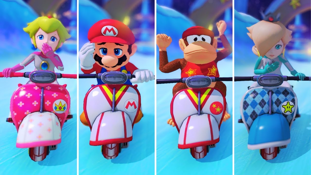Mario Kart 8 Deluxe DLC - All Lose Animations (CITY TRIPPER) - YouTube
