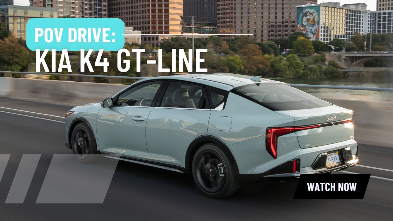 2025 Kia K4 GT-Line Turbo – Quick Drive Review - YouTube